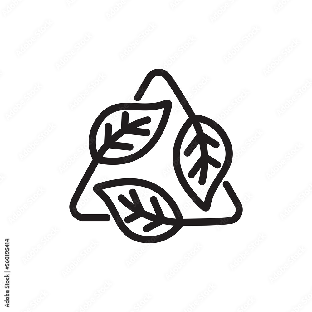 Recycle icon. Reusing symbol. Recycle sign Transparent background ...
