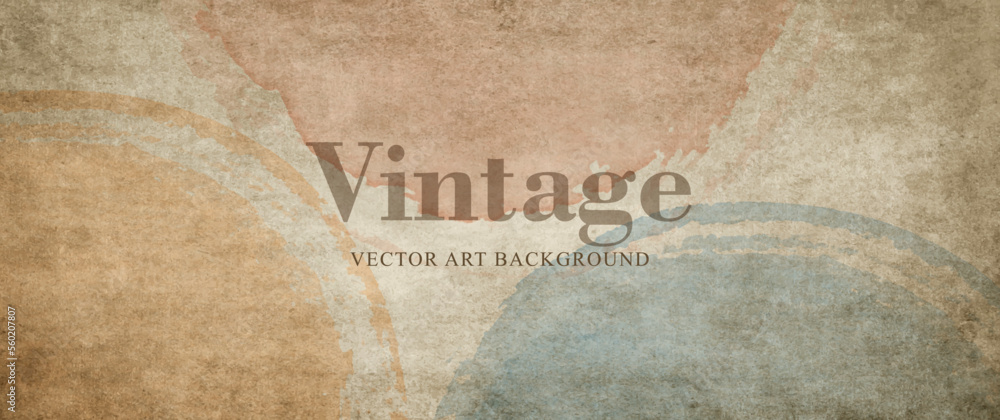 Old paper background. Hand drawn vintage poster. Aged illustration for ...