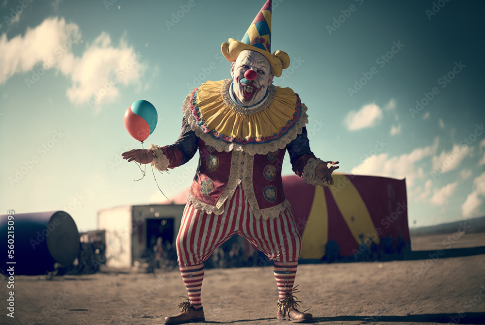 Indian Circus Joker Images