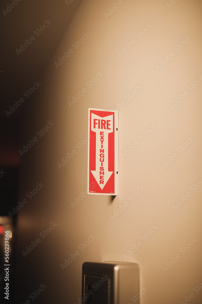 fire extinguisher signs emergency lights exit safety evacuation rescue ...