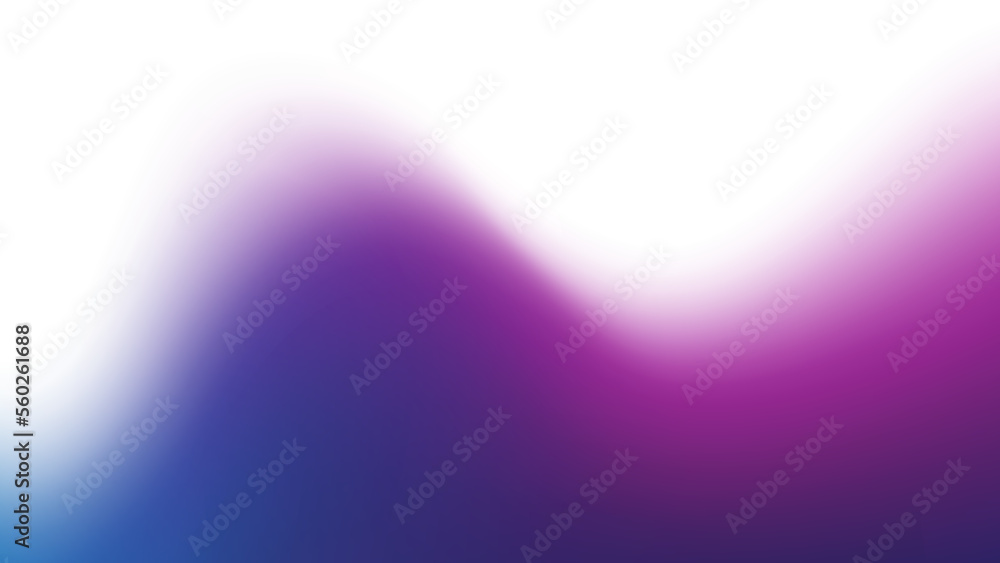 Blurred wave background with abstract neon light. Smooth template with ...
