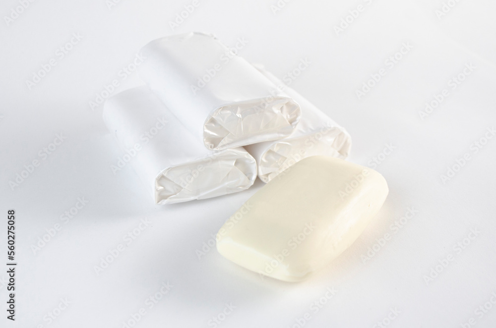 Jabón para manos jabón de baño en fondo blanco Stock Photo | Adobe Stock