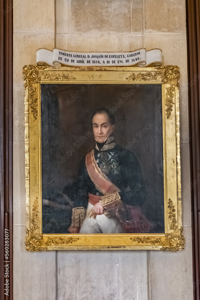 Interior of Archive of the Indies (Archivo General de Indias ...