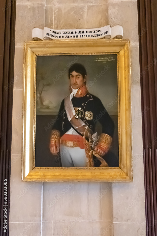 Interior of Archive of the Indies (Archivo General de Indias ...