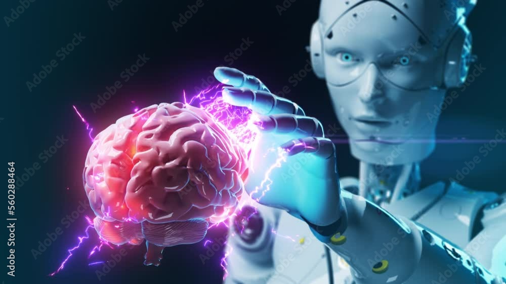 Neural networks and their training with human intelligence. The robot ...