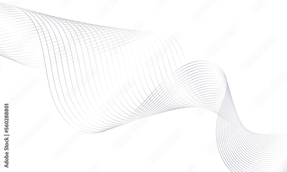 Abstract colorful wave element for design. Digital frequency track ...