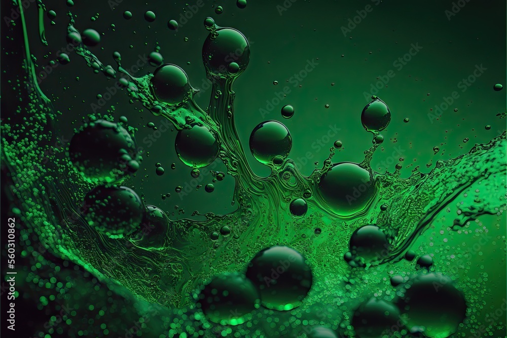 green splash liquid glitter background fluid Stock Illustration | Adobe ...