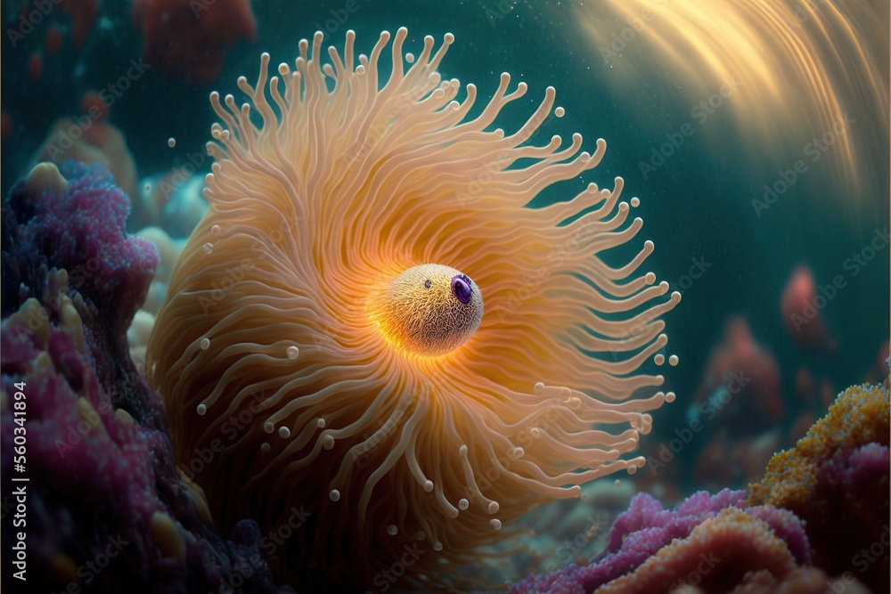 Purple Sea Anemone