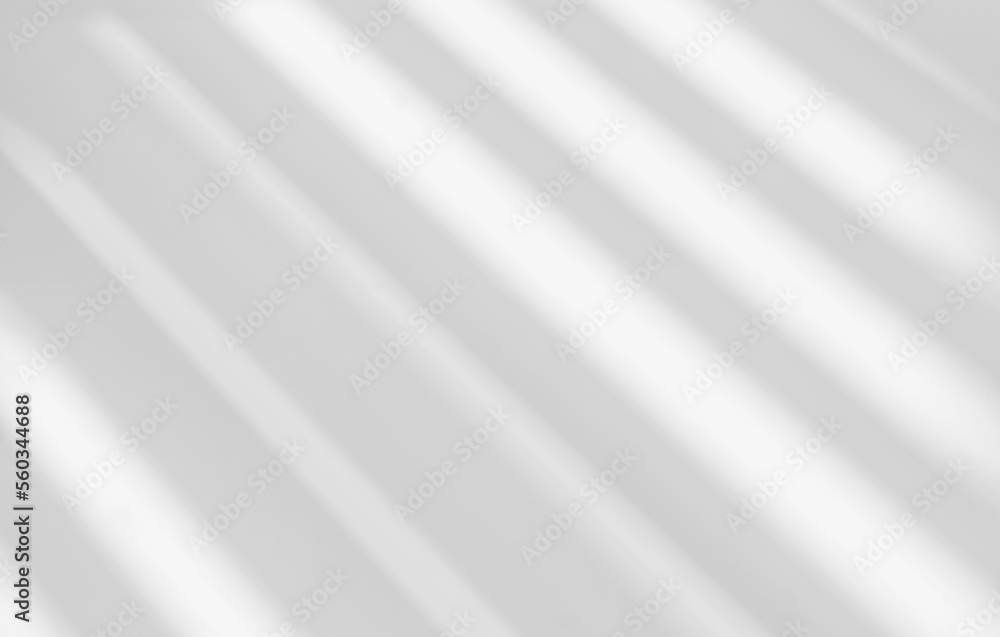 Gray shadow and light blur abstract background on white wall from ...