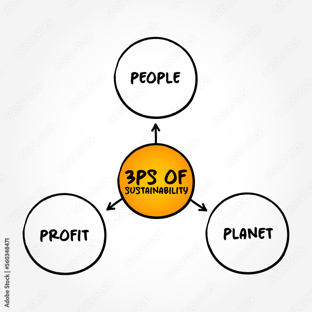 3Ps of Sustainability (meeting our own needs without compromising the ...
