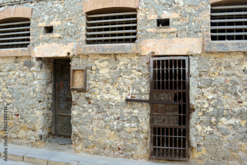 Cairo Saladin Citadel Prison Museum, actual prison cells that were in ...