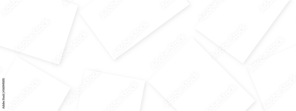 Modern square white background. Abstract white square shape with ...