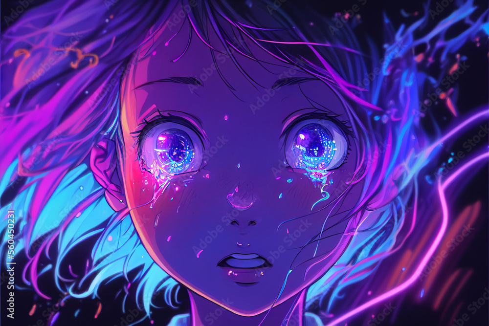 Anime Girls Crying Smiling