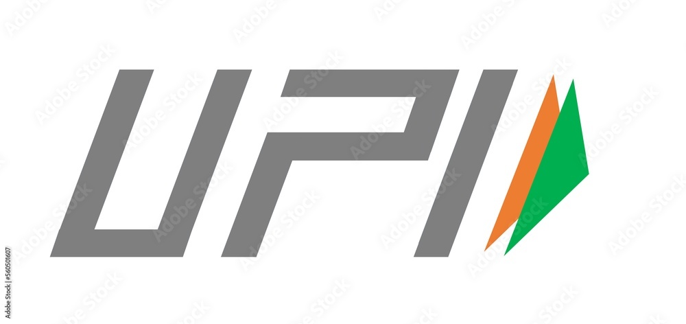 UPI sign, icon, symbol of Indian eRUPI, e-RPUI, eRupee Stock ...