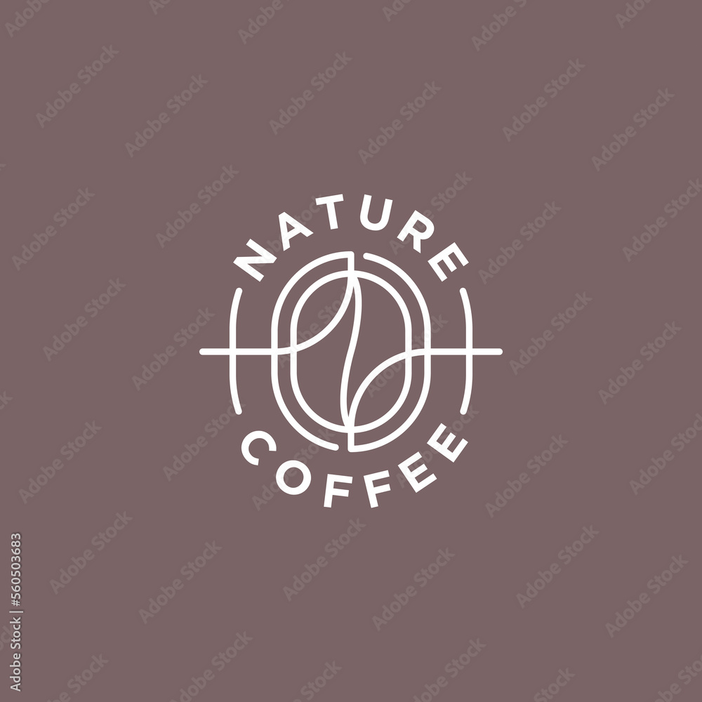 coffee and letter N for your coffee shop or cafe logo design Stock ...