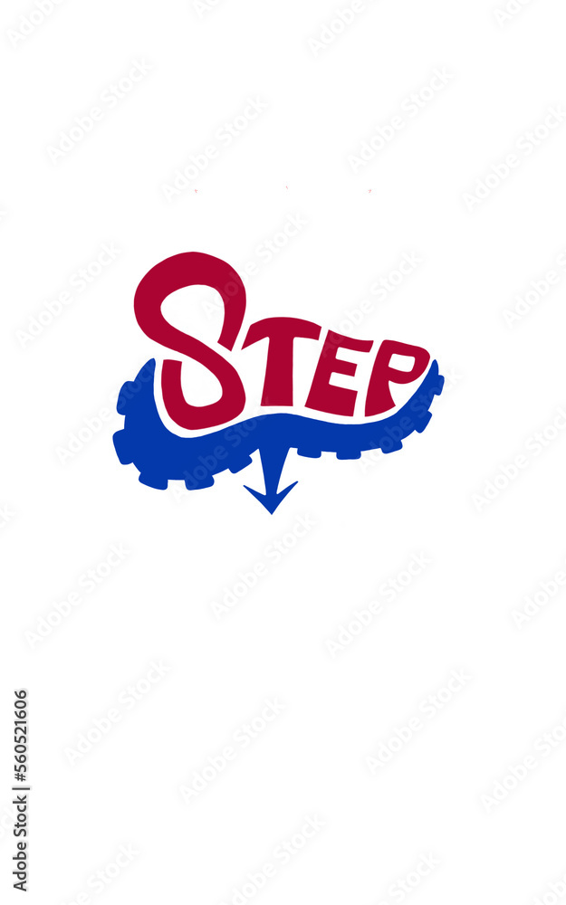 Step Logo Design Stock Illustration | Adobe Stock