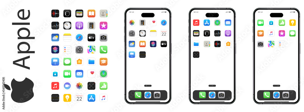 Apple interface. Apple apps icons. Png. iPhone display app. iPhone home ...