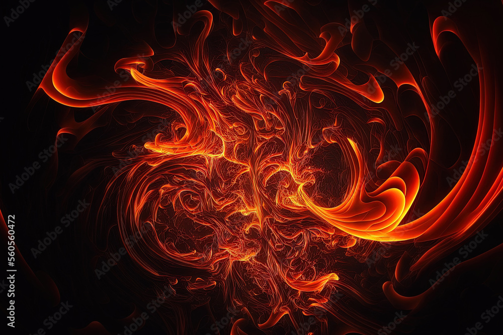 abstract blaze fire flame texture for banner background. Generative AI ...