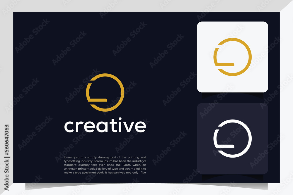 initial letter lo logotype company name design. vector logo for ...