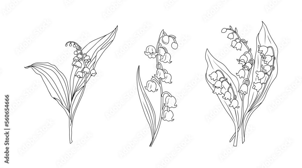 May Birthday Flower Clip Art