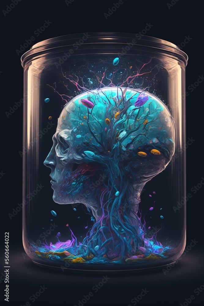 Laboratory experiment of human brain and alien mutagen combination in ...