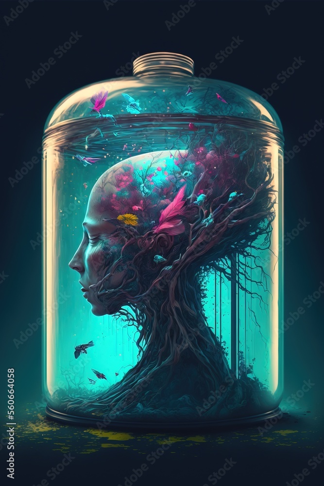 Laboratory experiment of human brain and alien mutagen combination in ...