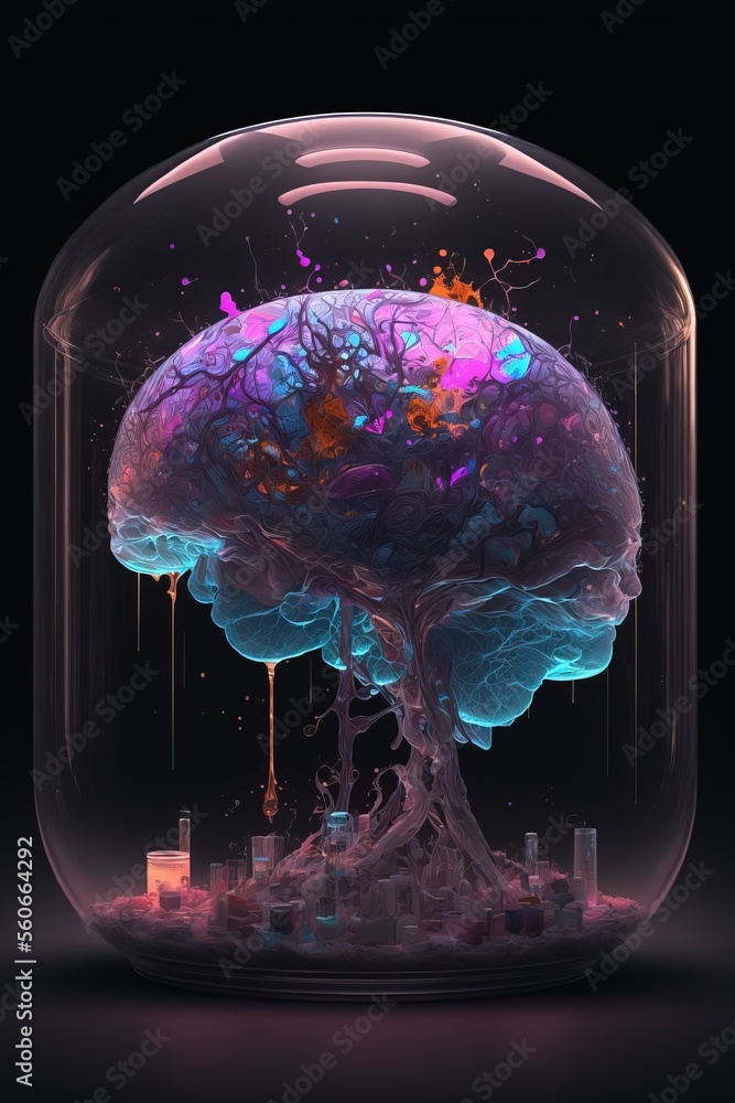 Laboratory experiment of human brain and alien mutagen combination in ...