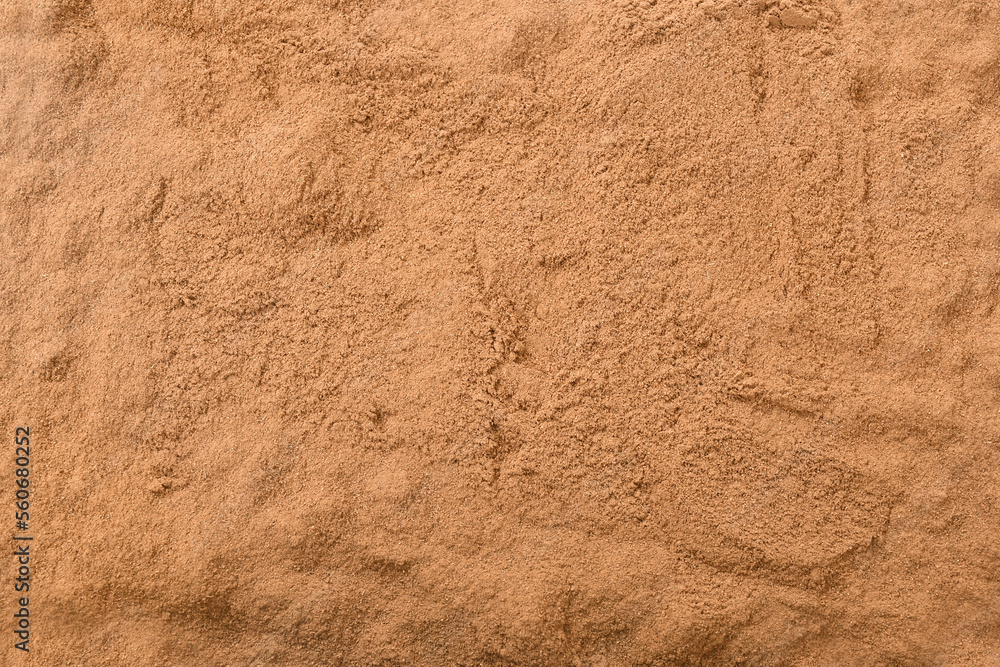 Ceylon Cinnamon Powder background. cinnamon powder flat texture ...