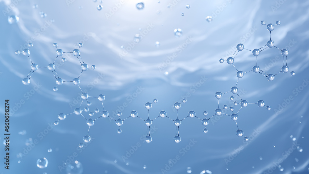 nadh molecular structure, 3d model molecule, Nicotinamide adenine ...