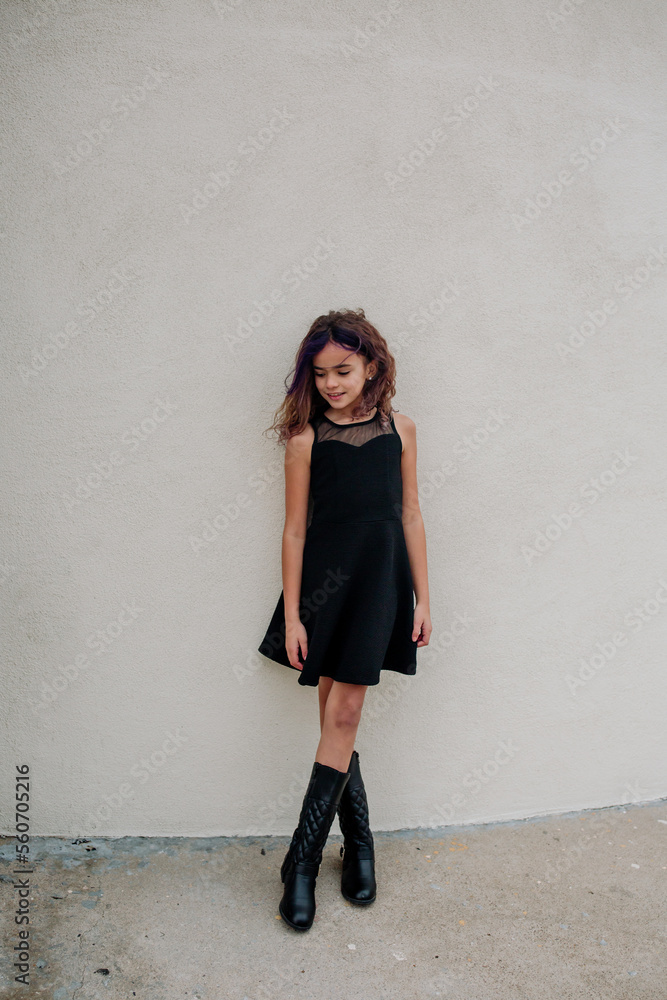 Portrait of tween girl Stock Photo | Adobe Stock