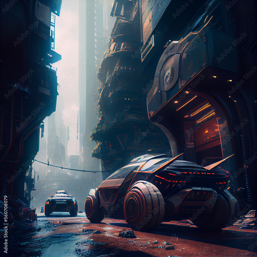 cyberpunk, futuristic, futuristic city, future, modern, futuristic ...