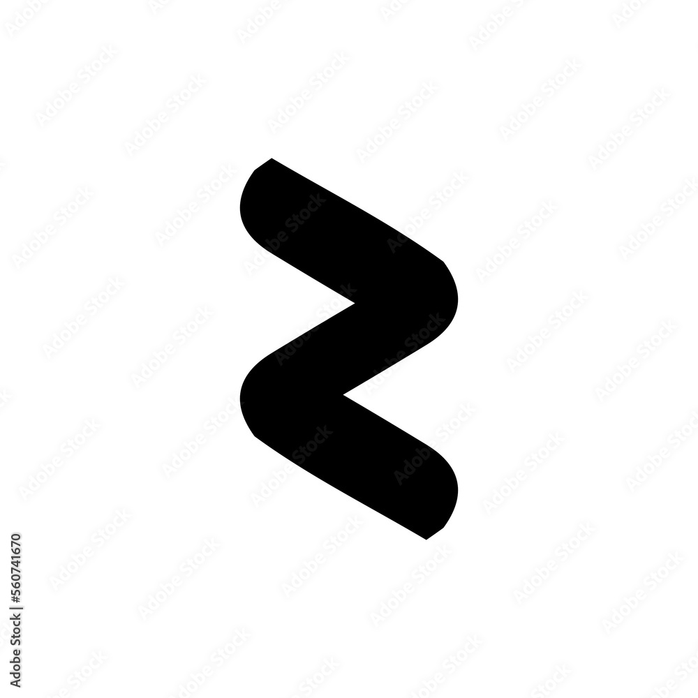Z icon. Simple style poster z company background symbol. Z brand logo ...