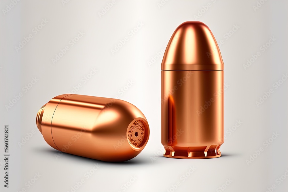 shotgun blasts to the sides and rear. Parabellum nine millimeter ...