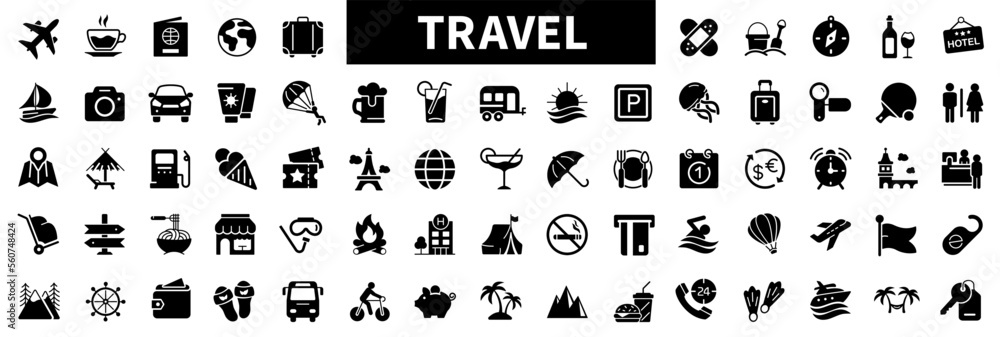 Travel Icon Set