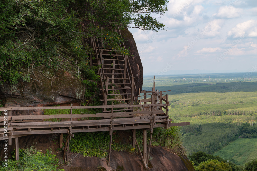 Naga cave, Amazing of Naga scales rock stone mountain in Phu Langka ...