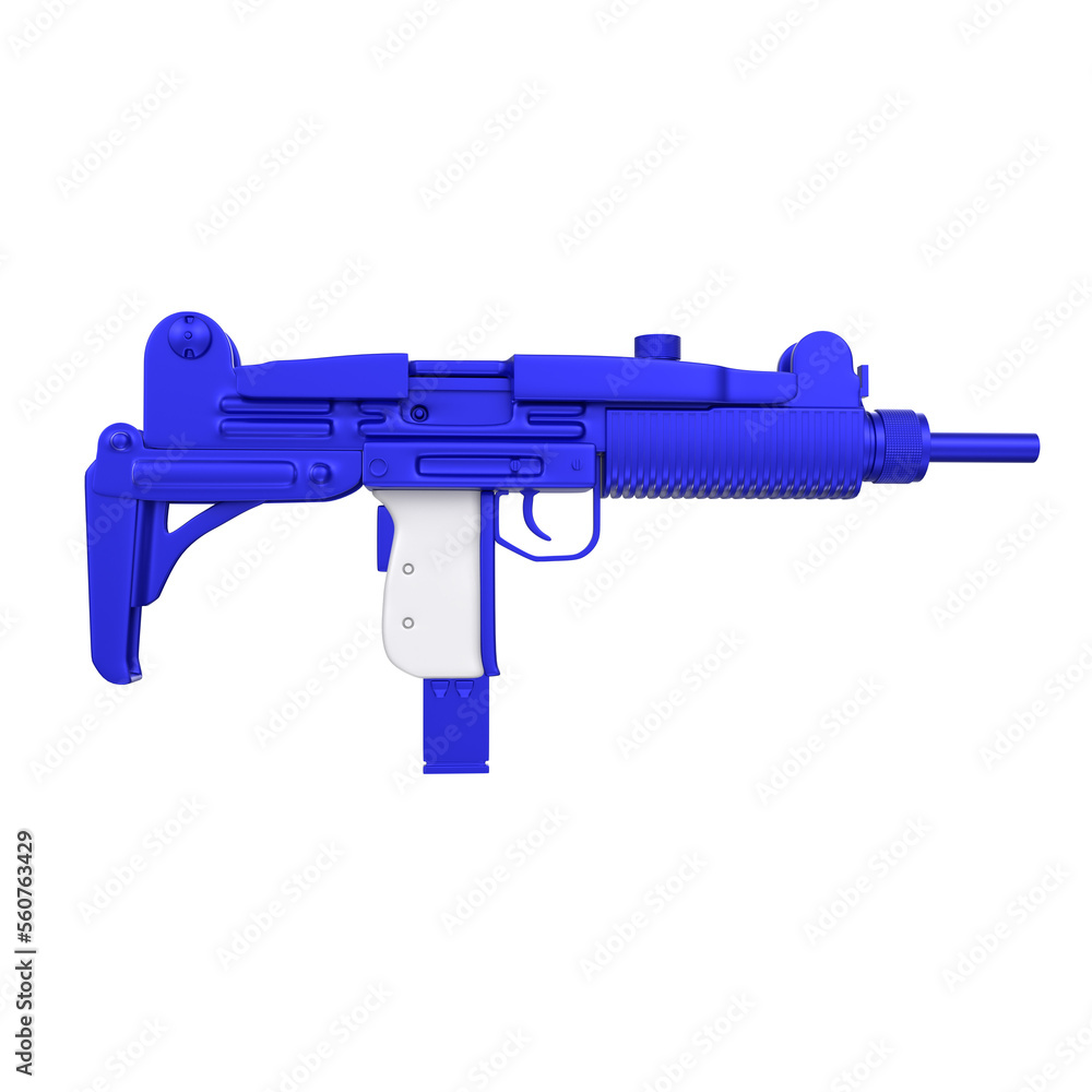 uzi gun isolated on transparent background Stock Illustration | Adobe Stock