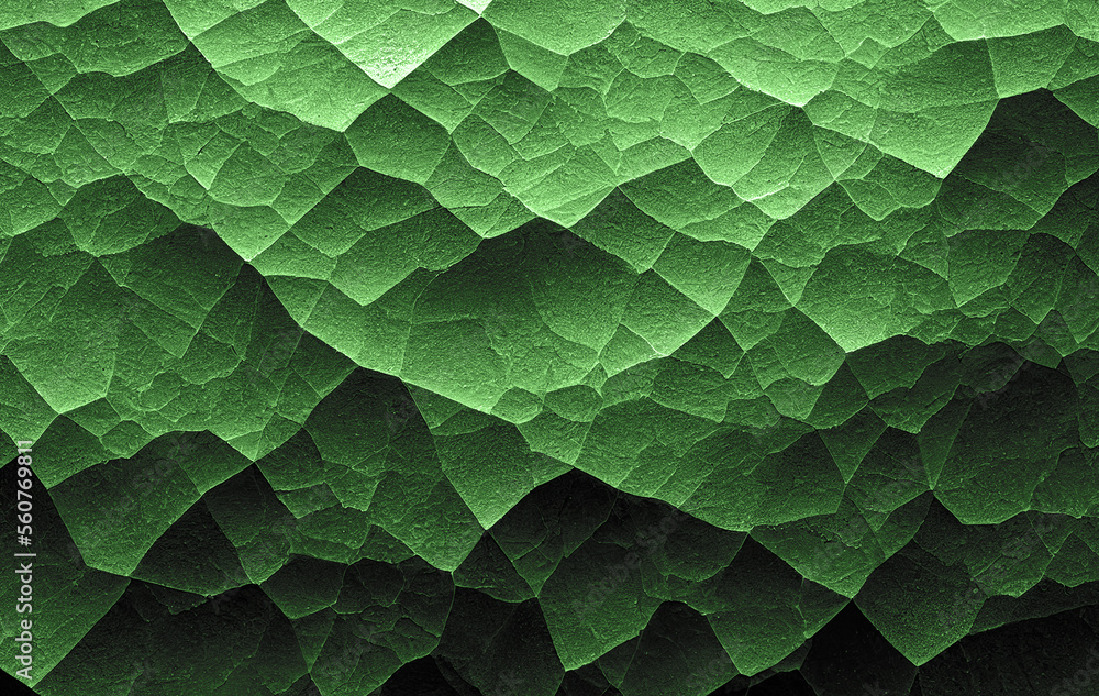 green background texture design, complex curvey shapes with different ...