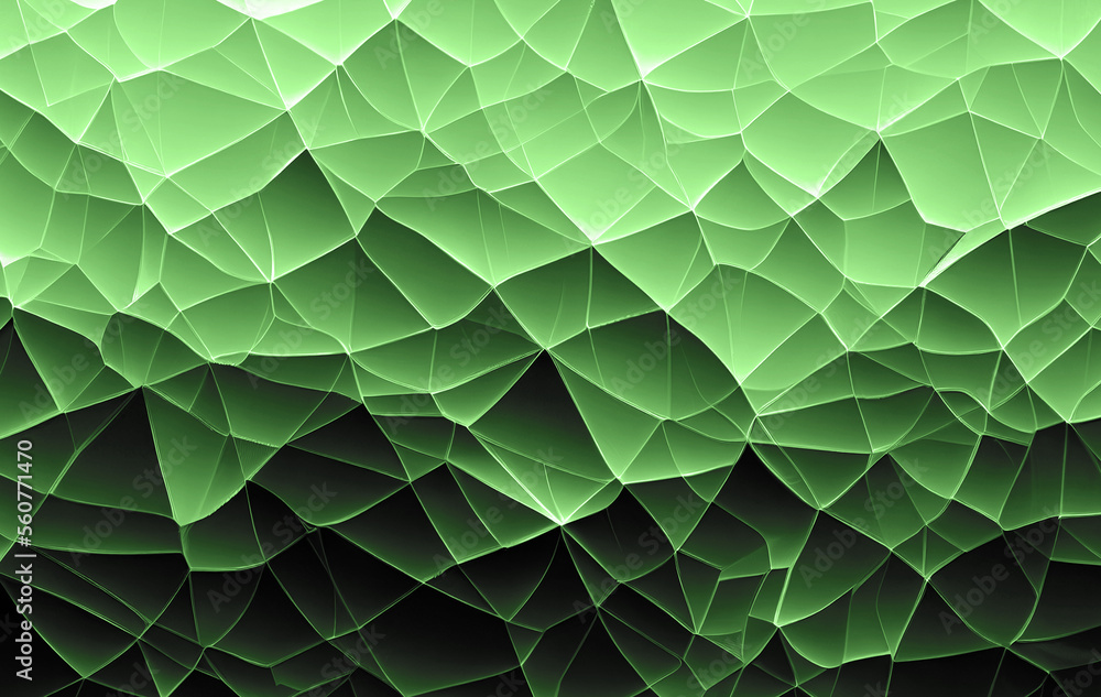 green background texture design, complex curvey shapes with different ...