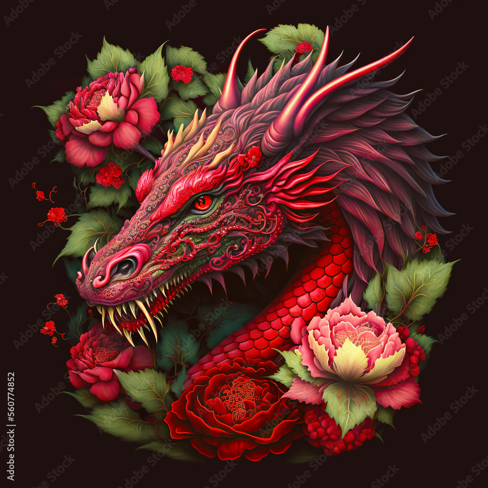 Dragons And Roses