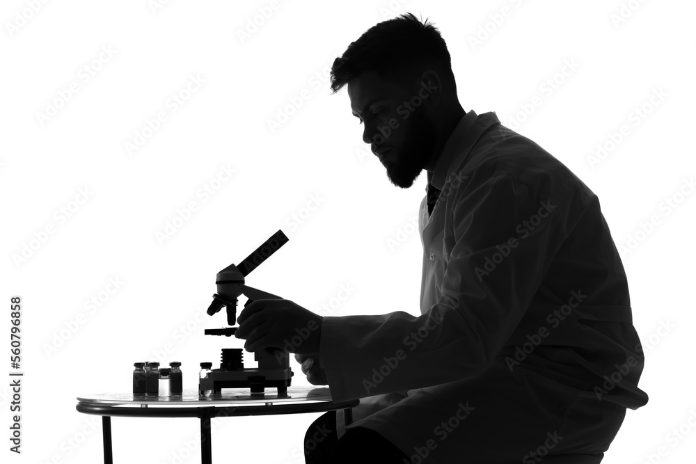 Scientist Silhouette