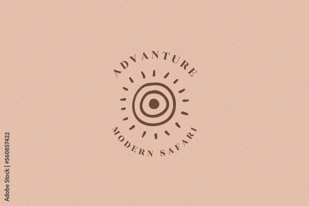 Logo Advanture Stock Vector | Adobe Stock