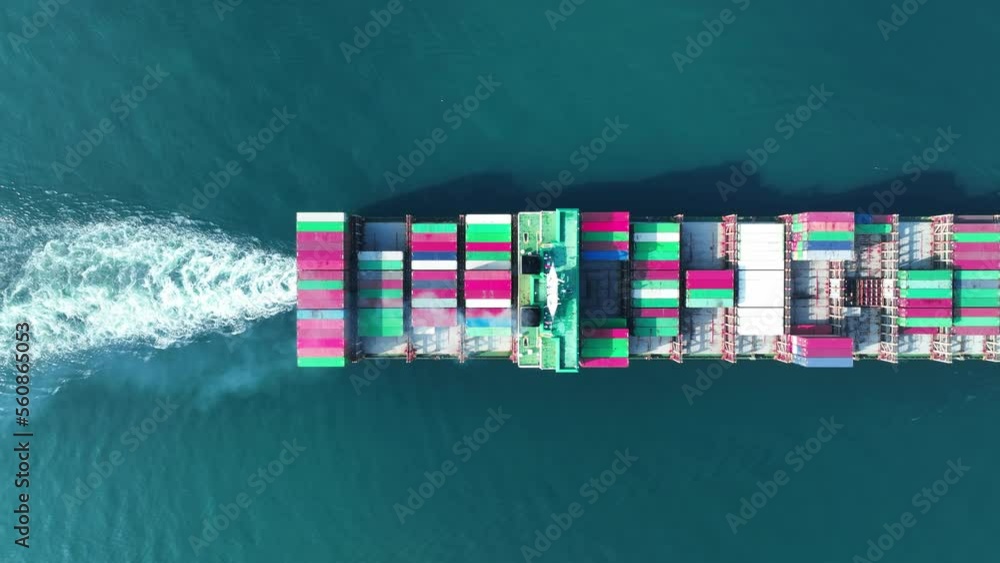 Smoke exhaust gas emissions from cargo lagre ship container ship,Marine ...