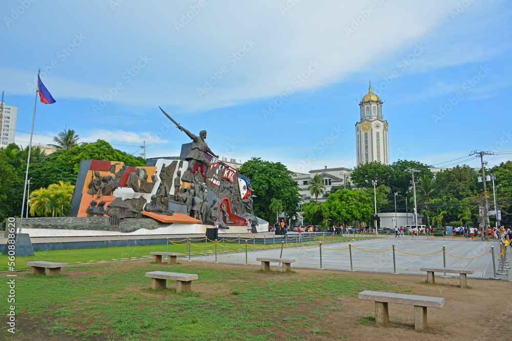 Andres Bonifacio shrine in Manila, Philippines Stock Photo | Adobe Stock