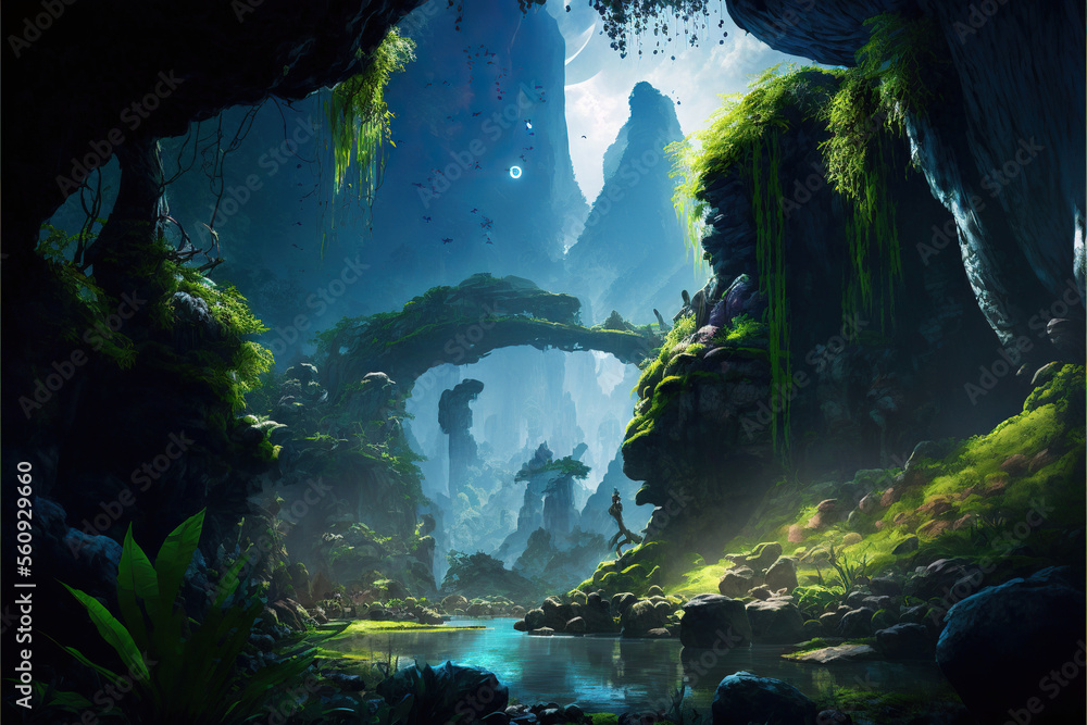 Exploring the Hyperrealistic Alien Planet Hyperborea Generative AI ...