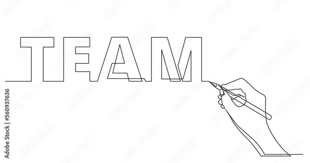 hand drawing business word of team - PNG image with transparent ...