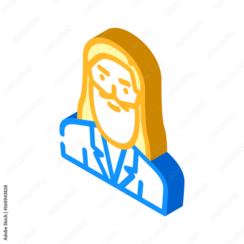 mendeleev chemistry isometric icon vector. mendeleev chemistry sign ...