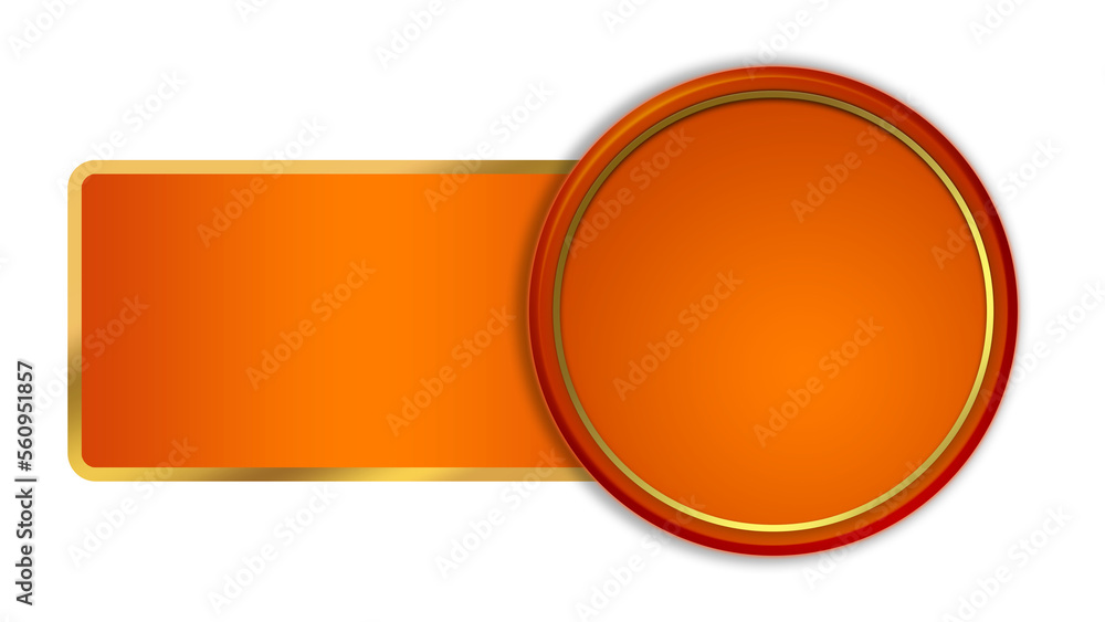 Premium gradient ppt text box orange and gold border frame Stock ... Premium gradient ppt text box orange and gold border frame Stock ...
