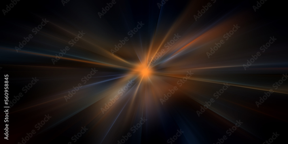 Abstract colorful neon light rays background Stock Illustration | Adobe ...