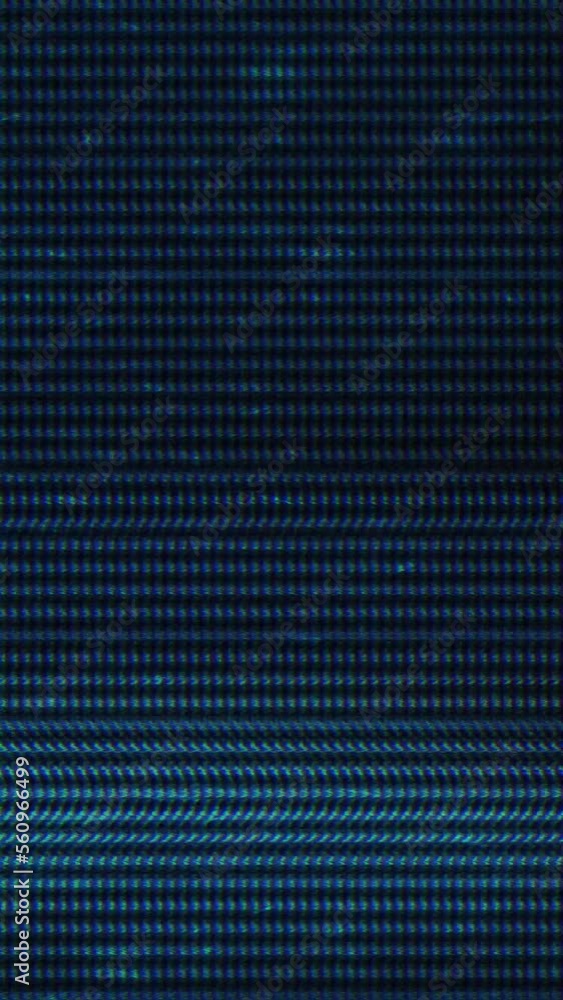 TV broadcast failure, disconnected television television screen with ...