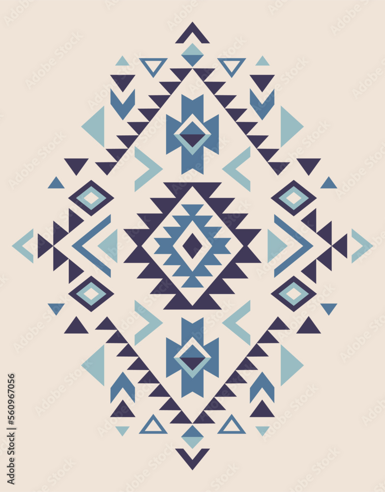 Aztec vector elements. Ethnic ornament. Tribal design, geometric ...